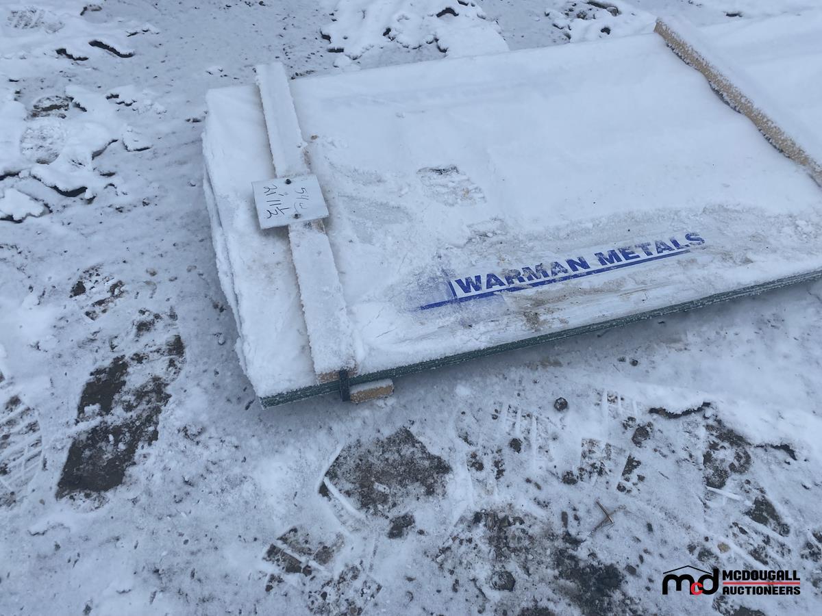 Melchers Green 29-Gauge Tuff Rib Sheet Metal Siding 22'