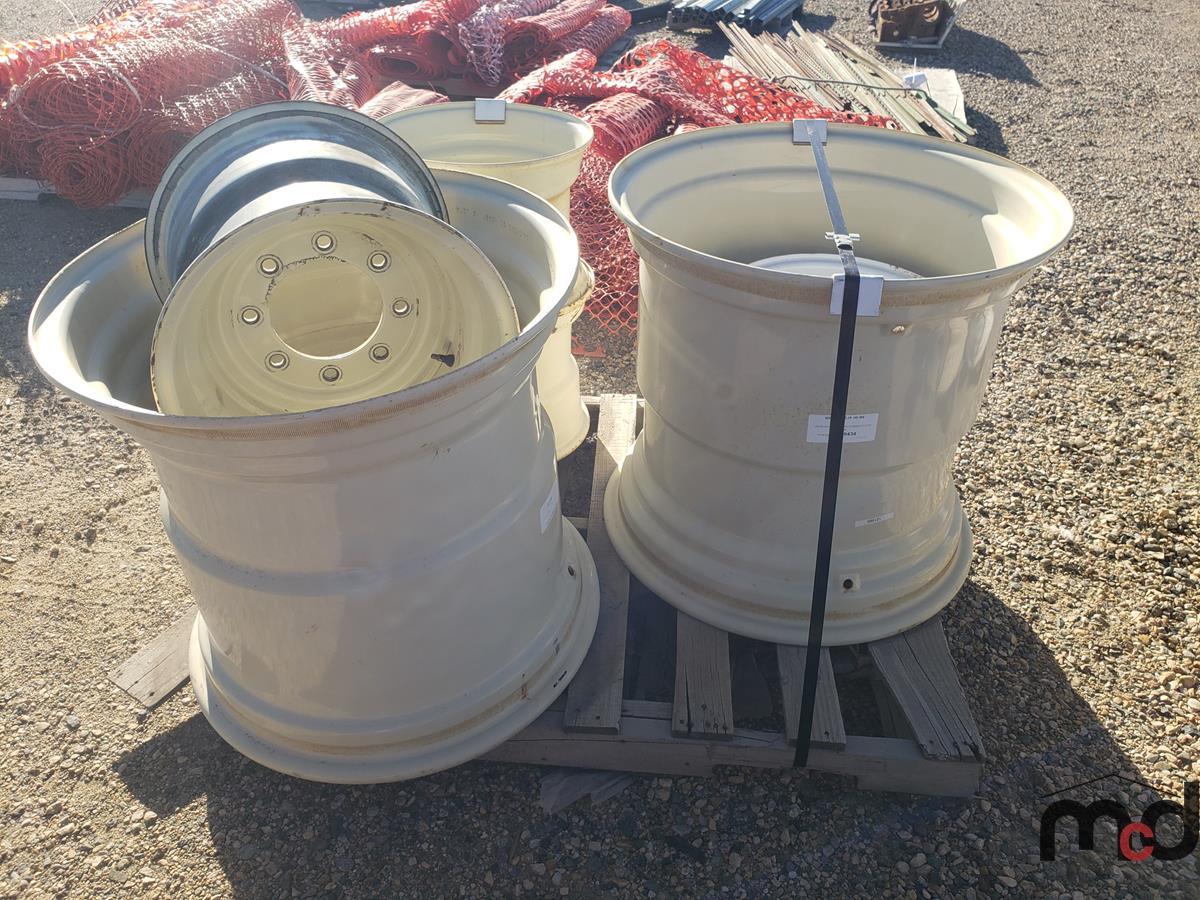 Pallet of Large Tire Rims