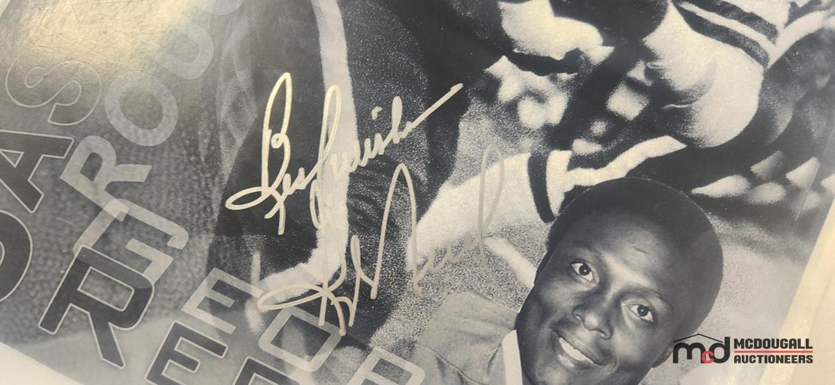 (4) Signed George Reed Pictures