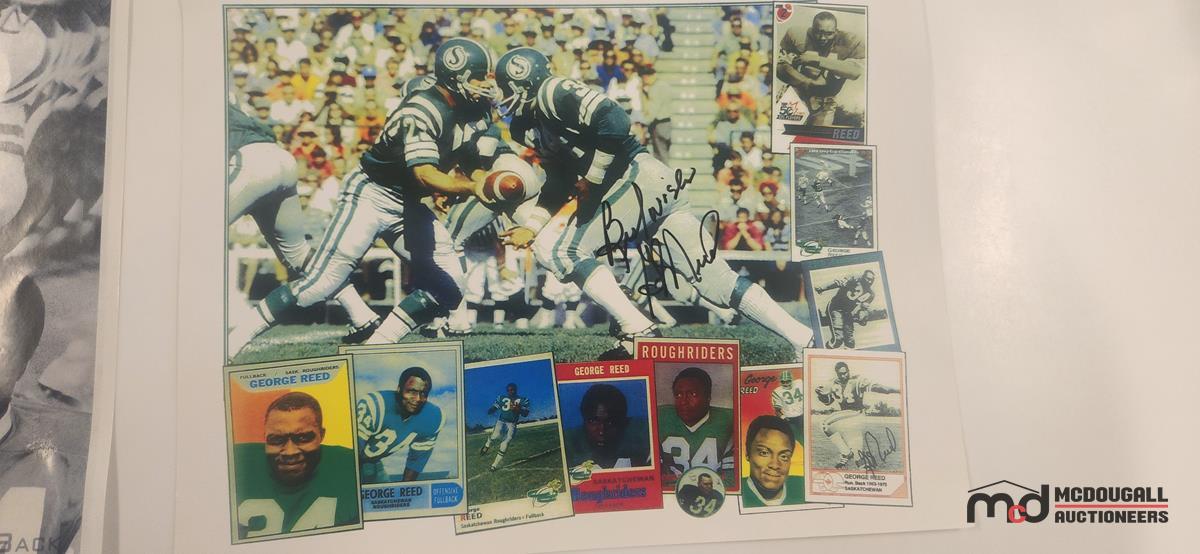 (4) Signed George Reed Pictures