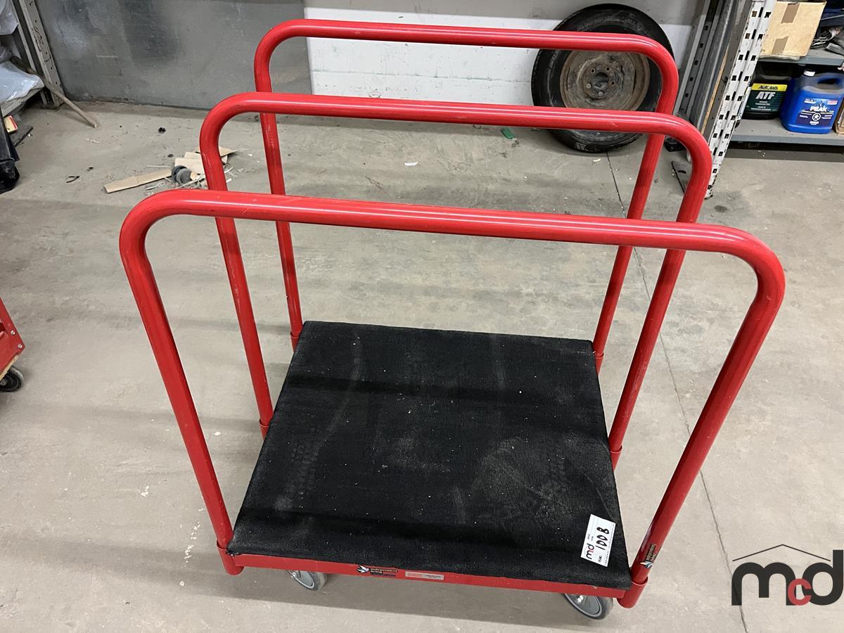 Uline Carpeted Deck Panel Truck Carts
