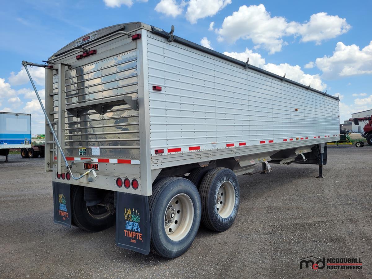 2008 Timpte Dual Hopper T/A Grain Trailer