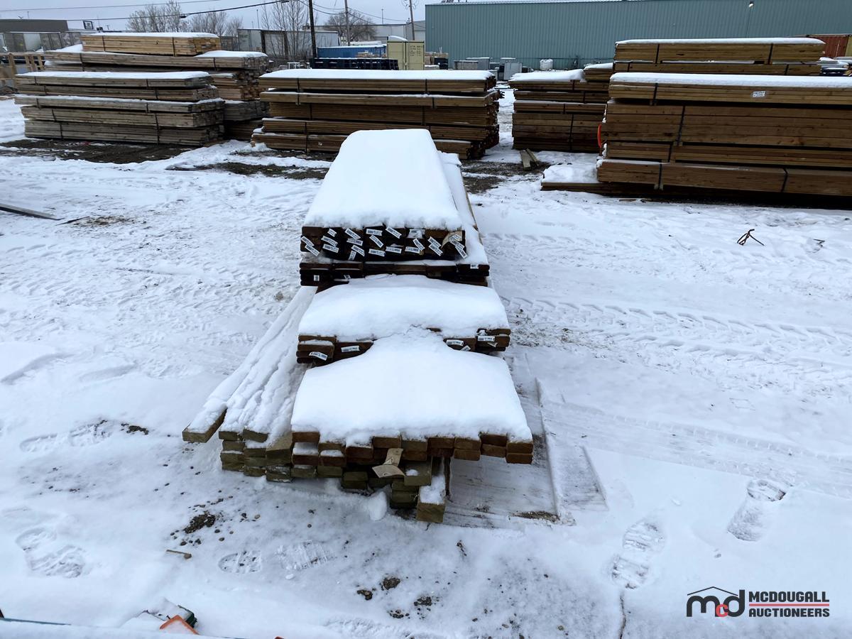 Assorted Treated Cull Lumber
