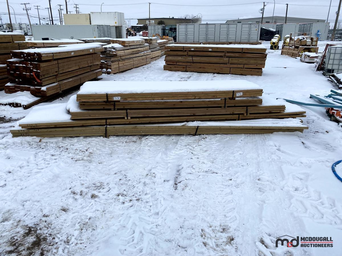 Assorted Treated Cull Lumber