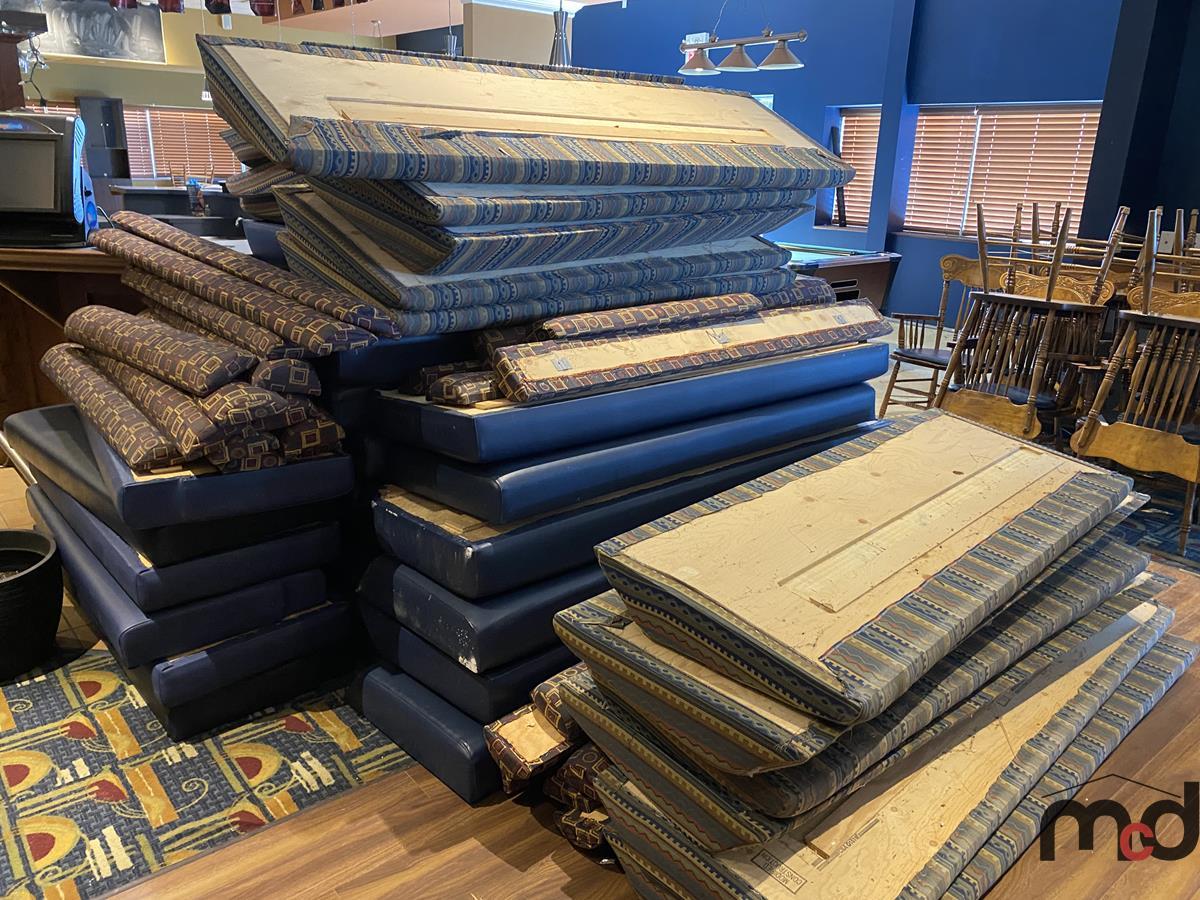Large Quantity of Booths and Bases