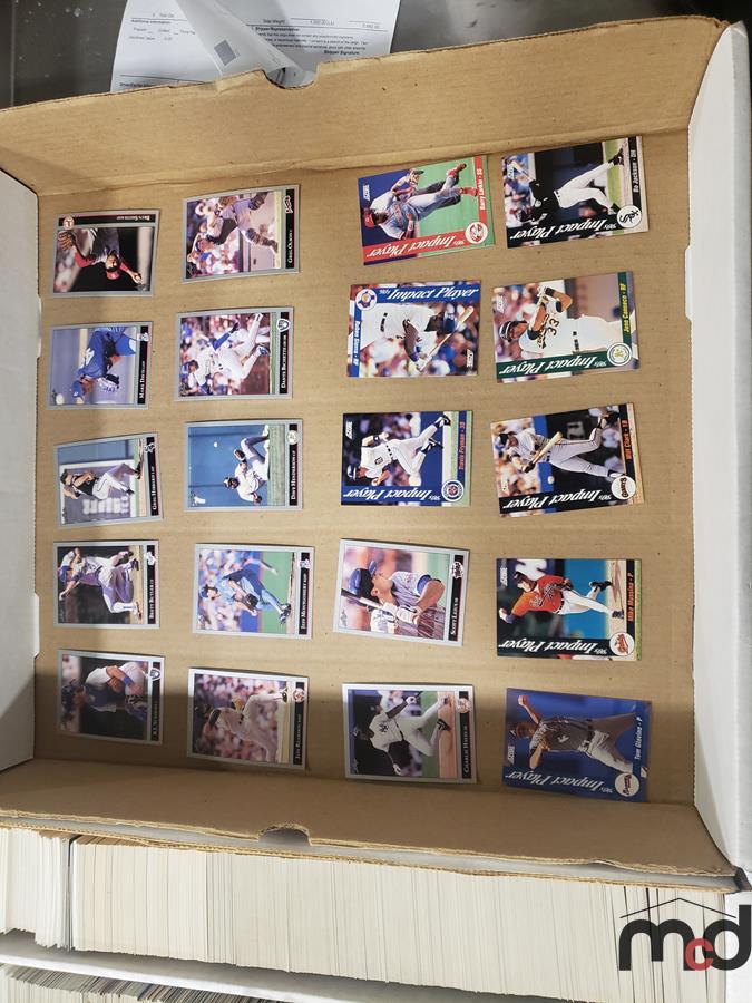 Box of Baseball Cards