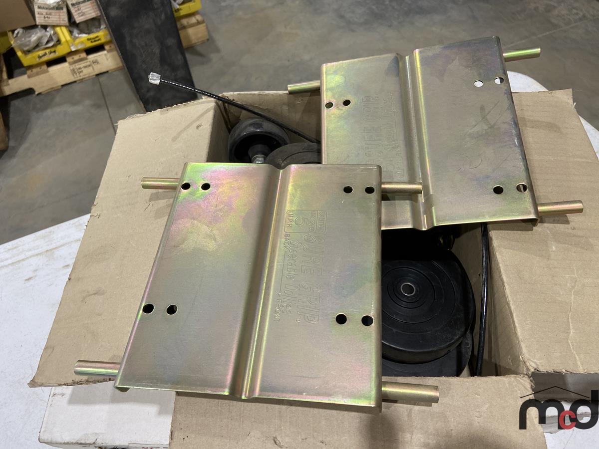 (3) Sure Grid Snowmobile Dolly Sets