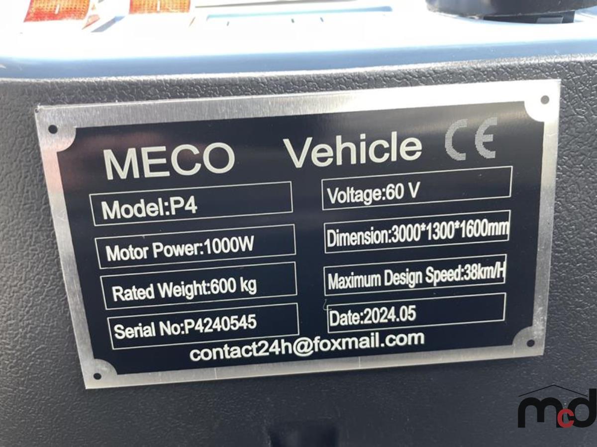 2024 MECO P4 Electric Truck