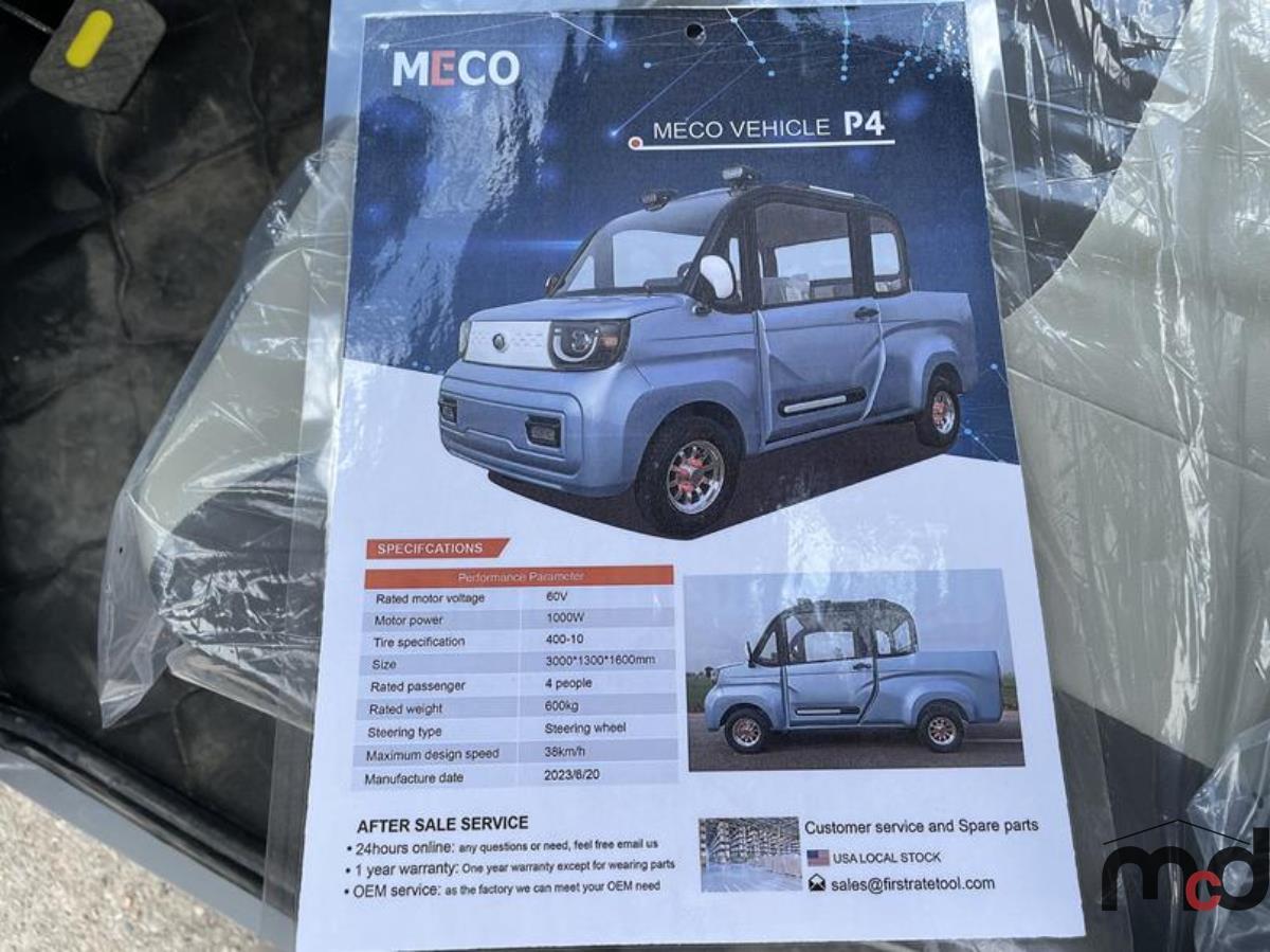 2024 MECO P4 Electric Truck