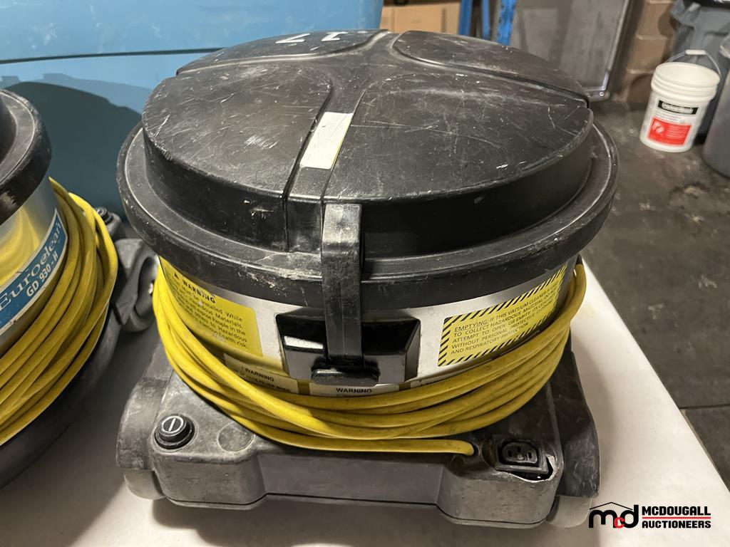 (2) Euroclean GD 930-H Hepa Vacuum