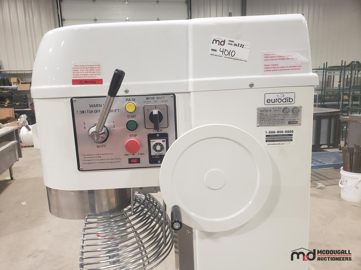 Eurodib M60A Mixer w/ Attachments