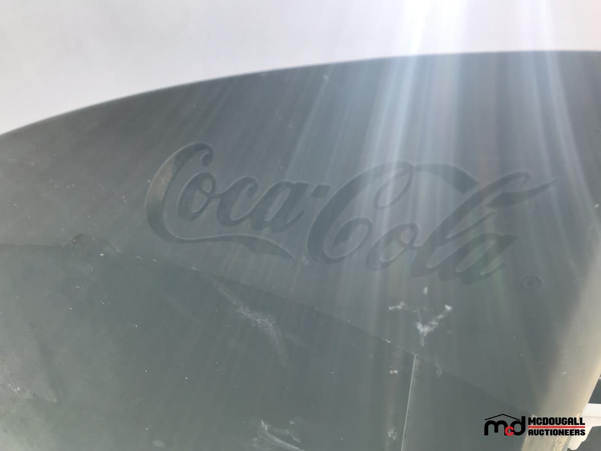 (5) Coca-Cola Coolers w/ Drains and (1) Coca-Cola Display Cooler w/ Drain