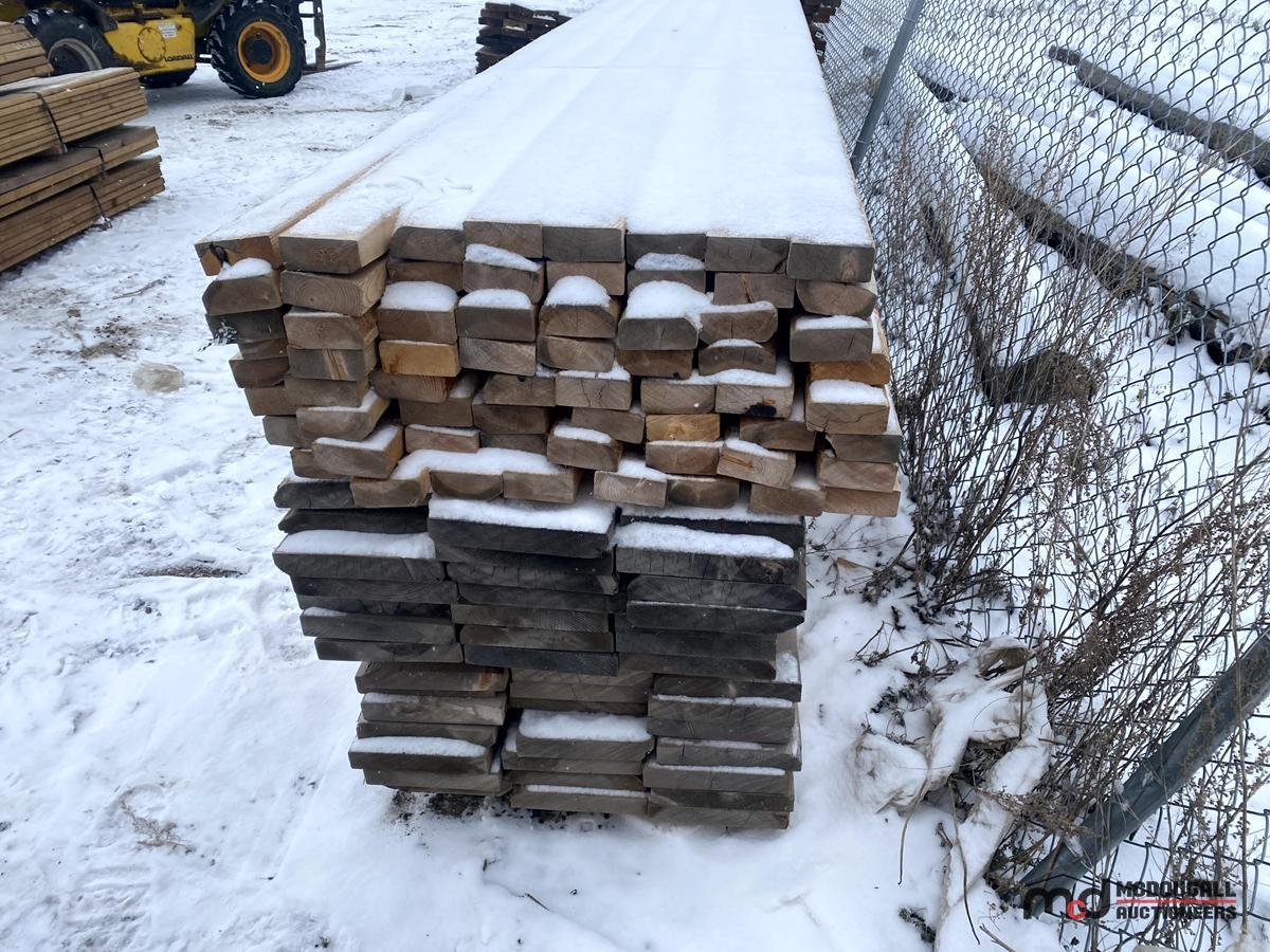 Assorted Treated Cull Lumber