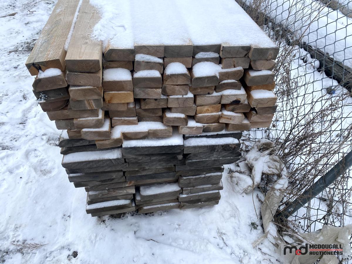 Assorted Treated Cull Lumber
