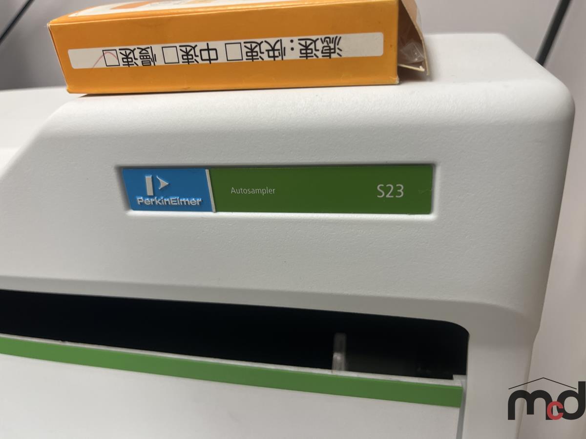 PerkinElmer N0810011 ICP-OES Avio 500 & N0830010 Auto Sampler S23 w/ Cart