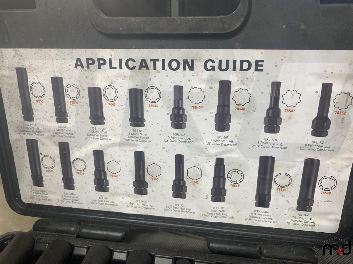 Steelman Pro Locking Lug Master Key Set