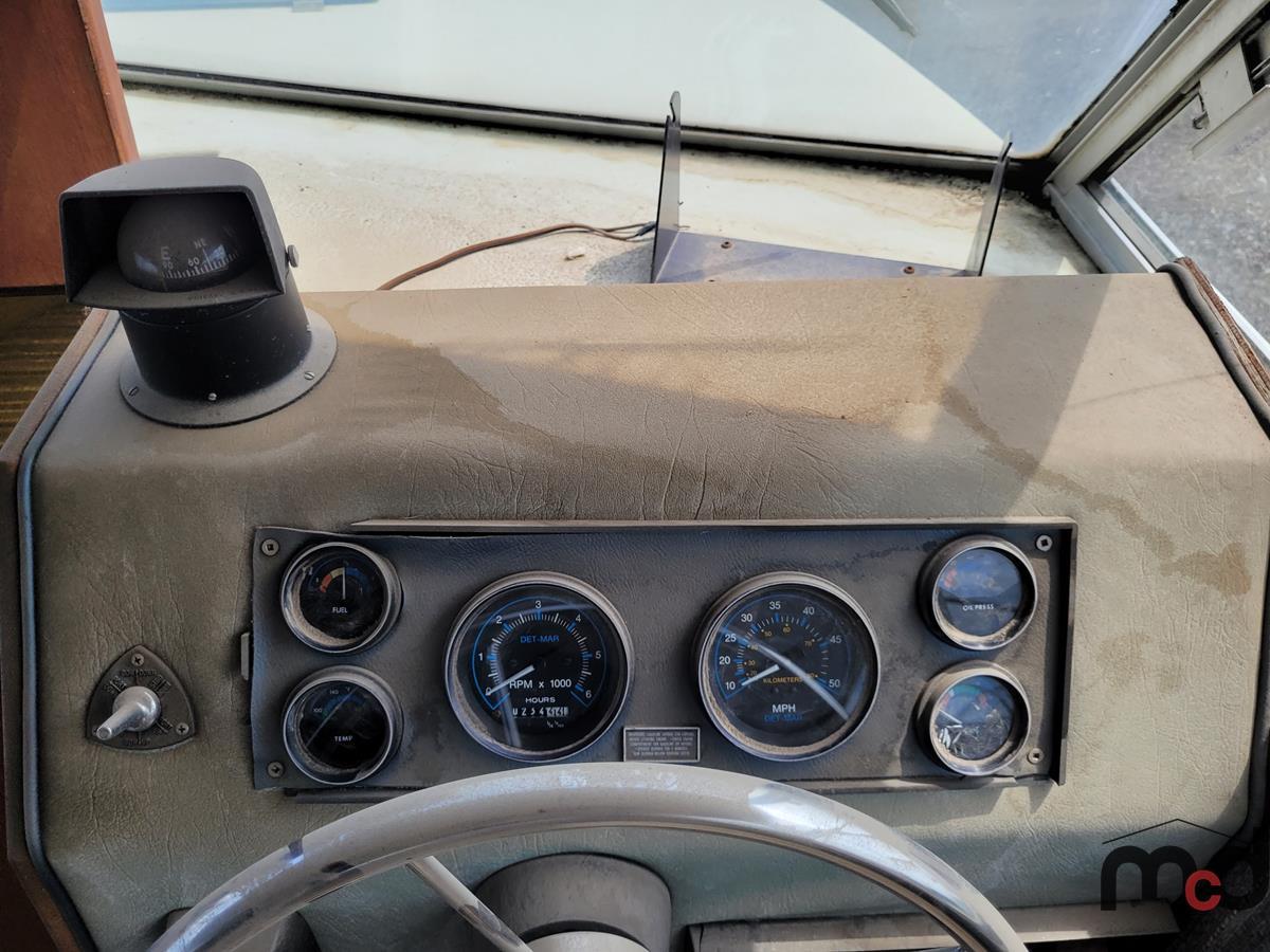 1979 Sangster 23C Cabin Cruiser Boat w/ Highliner Boat T/A Trailer (Non ...
