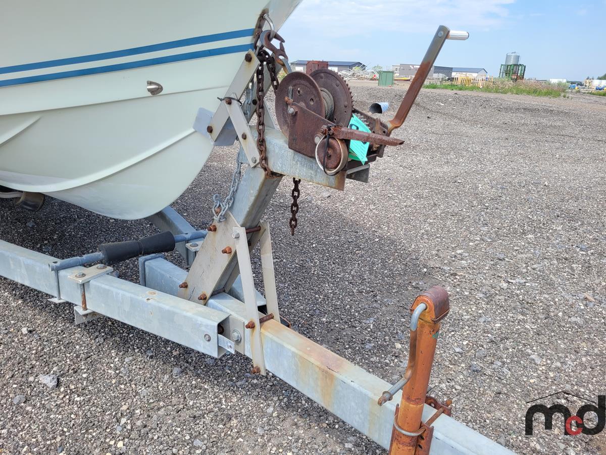 1979 Sangster 23C Cabin Cruiser Boat w/ Highliner Boat T/A Trailer (Non ...