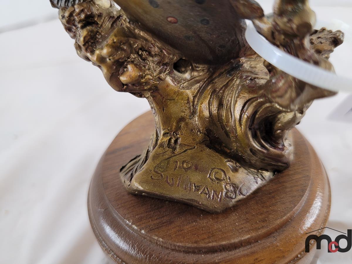 Artist - T. Sullivan '86 4/10 Bronze Sculpture