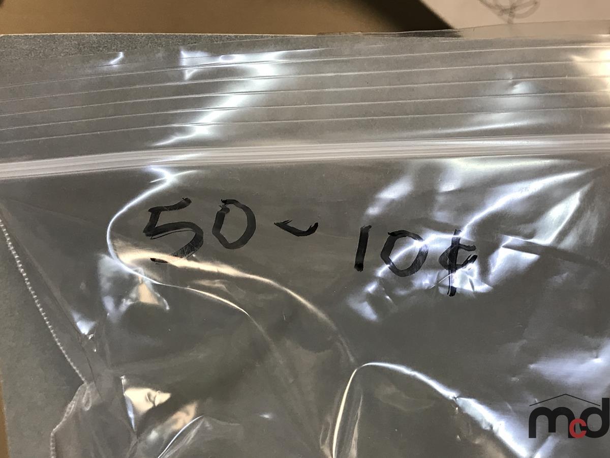 (50) 10 Cent Coin Tubes w/ Lids