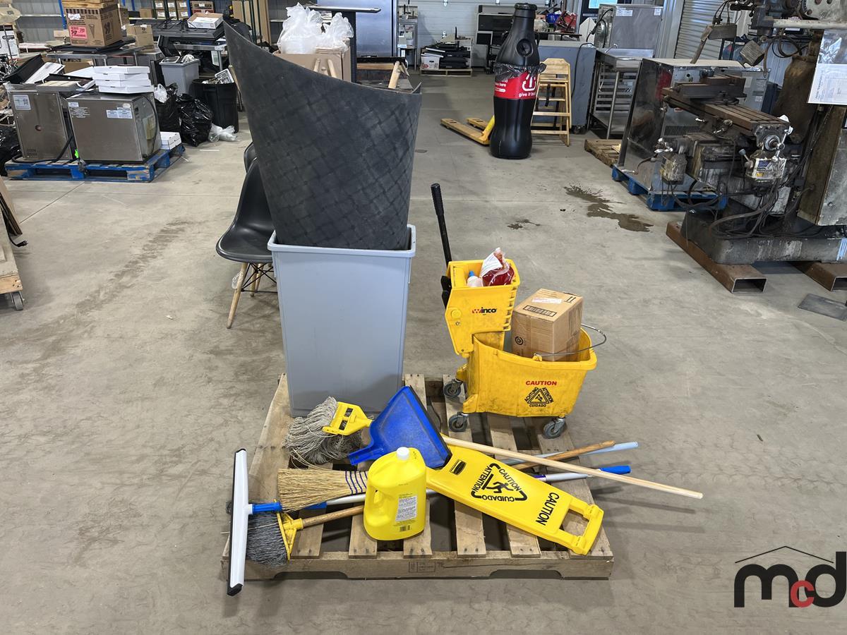 Pallet of Cleaning Supplies