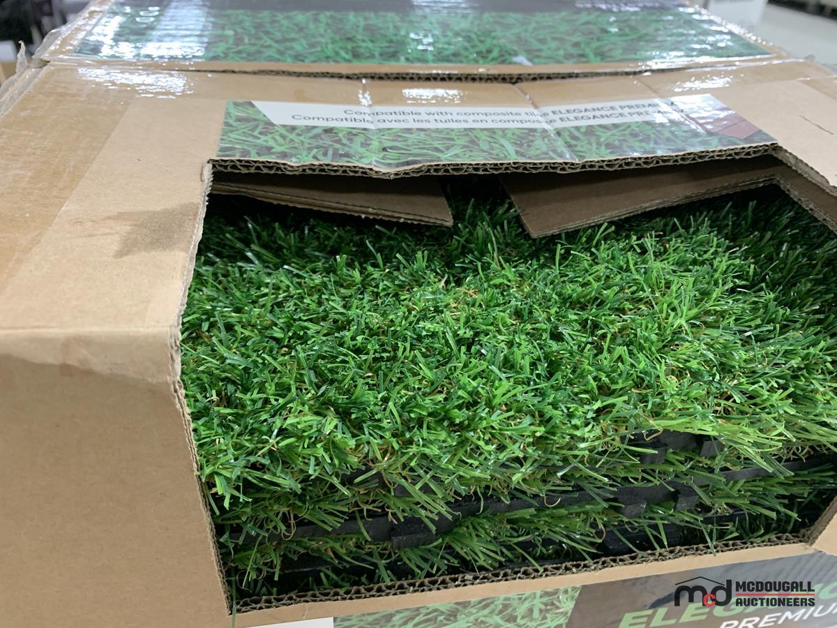 (4) Boxes of Synthetic Grass