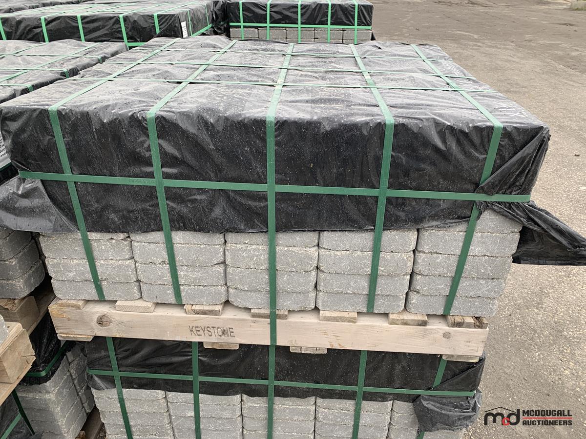 Keystone Products Roman Paver 8" x 4" x 2 3/8" Slate Coloured Patio ...