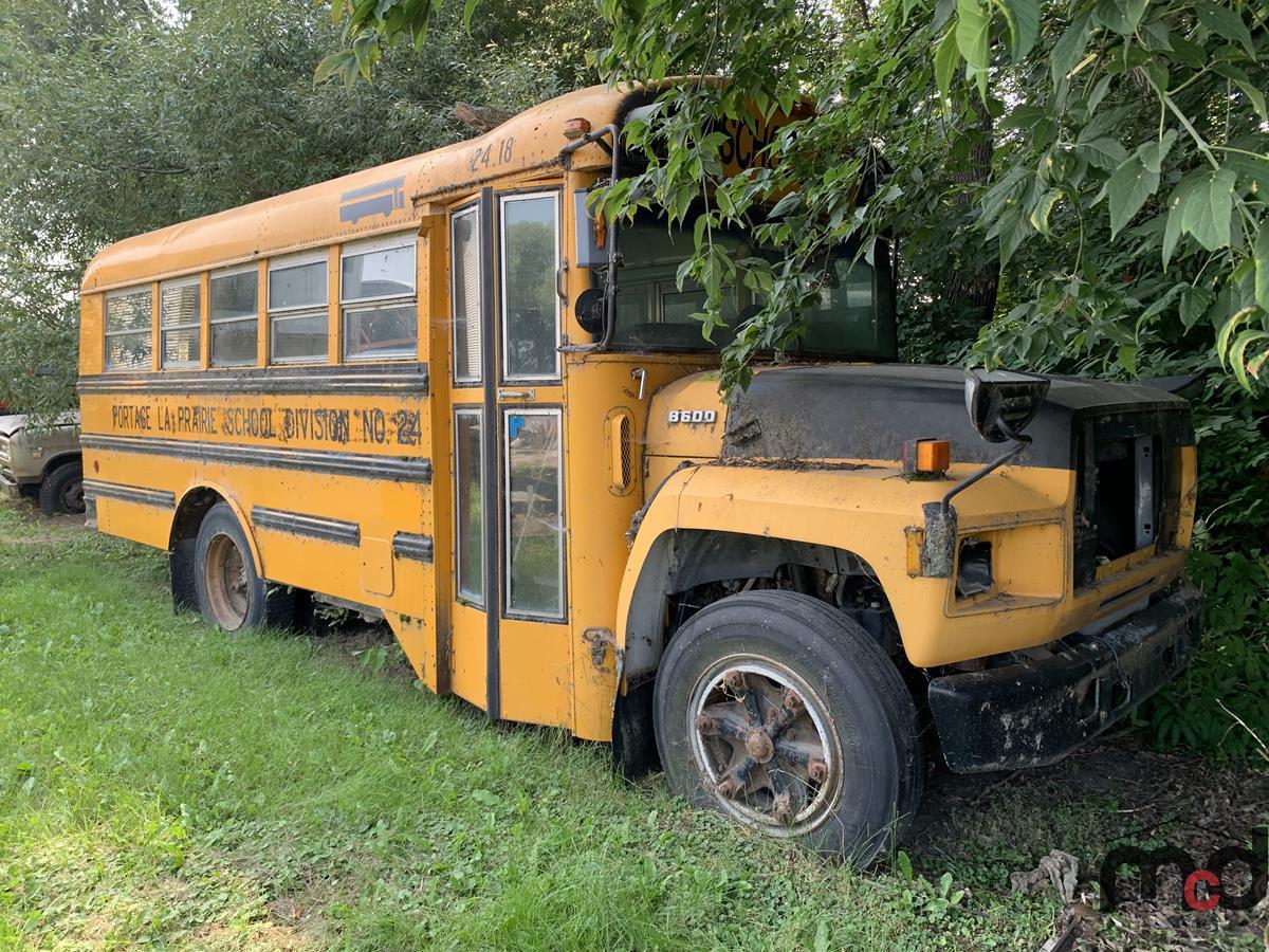 1989 Ford 600 School Bus (Non-Runner)