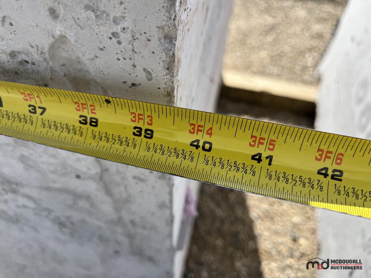 (4) Assorted Size Concrete Blocks