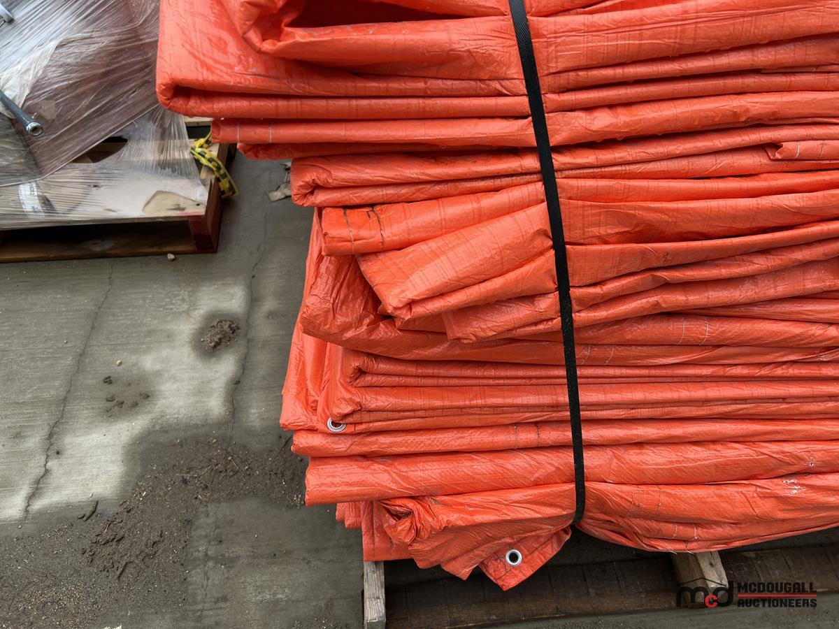 (2) Pallets of Insulated Tarps