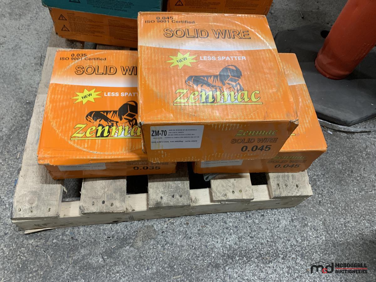 (3) Boxes of Zenmac Solid Wire 0.045