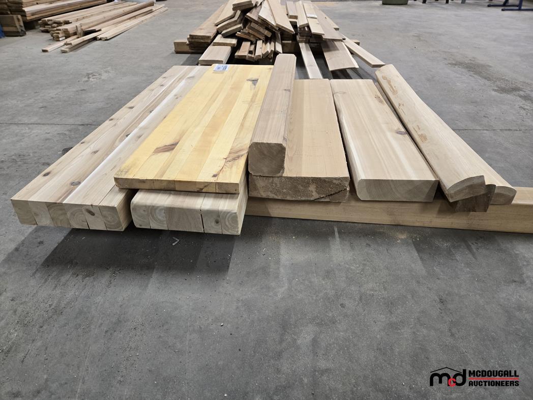 Assorted Cedar Blocks & Planks