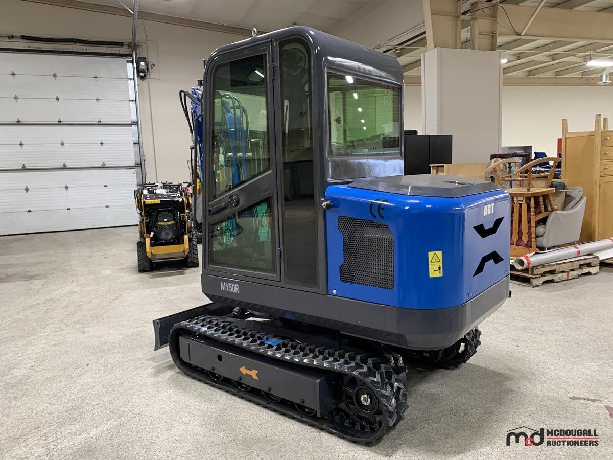 2024 AGT MY50R 825cc Mini Excavator