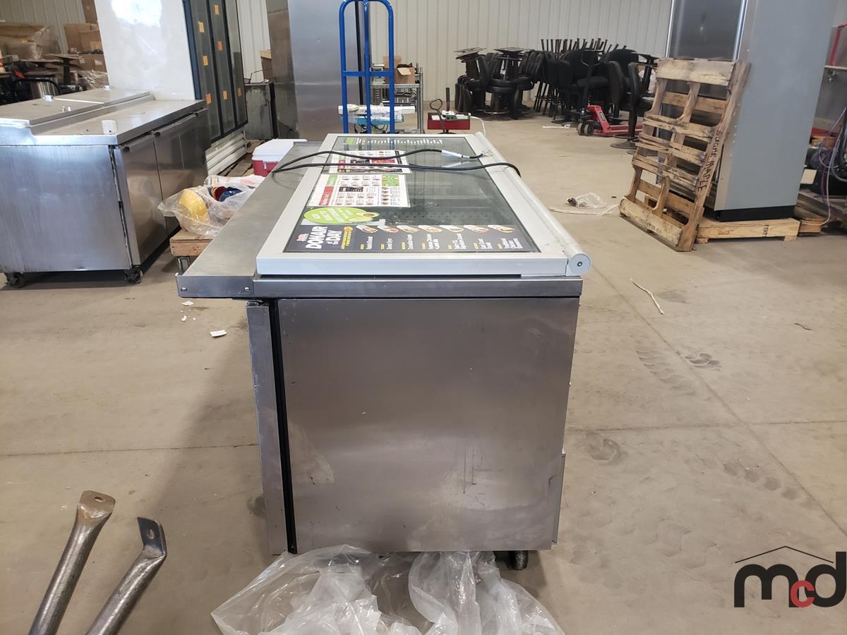 True Mega-Top Solid 3-Door Prep Station