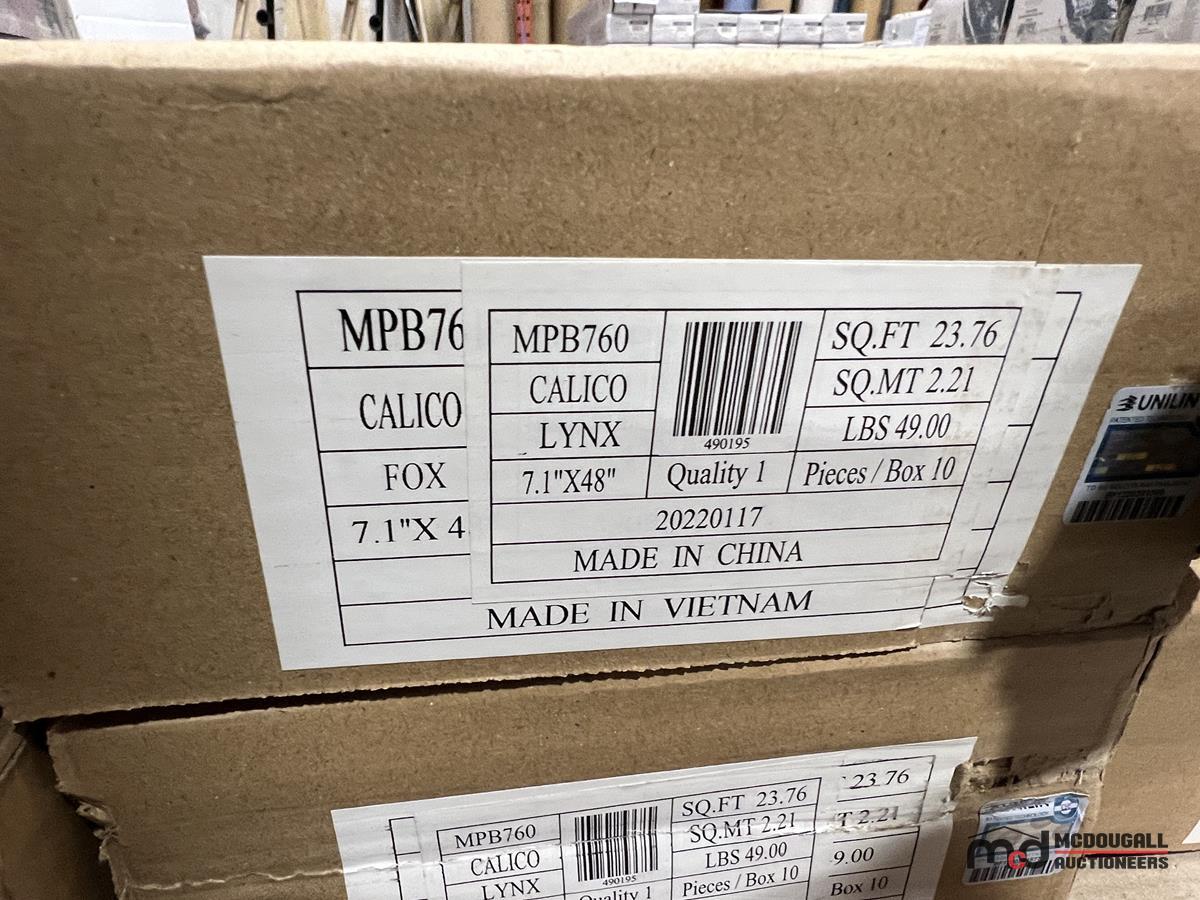 Pallet of Mannington Residential Adura Max Calico Lynx Luxury Vinyl ...