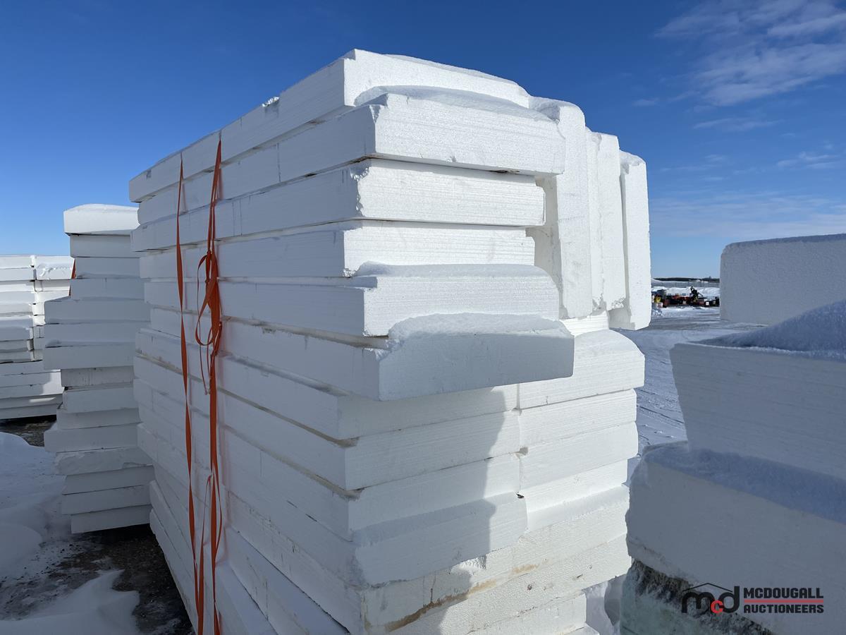 (1) Pallet of Styrofoam Insulation Panels