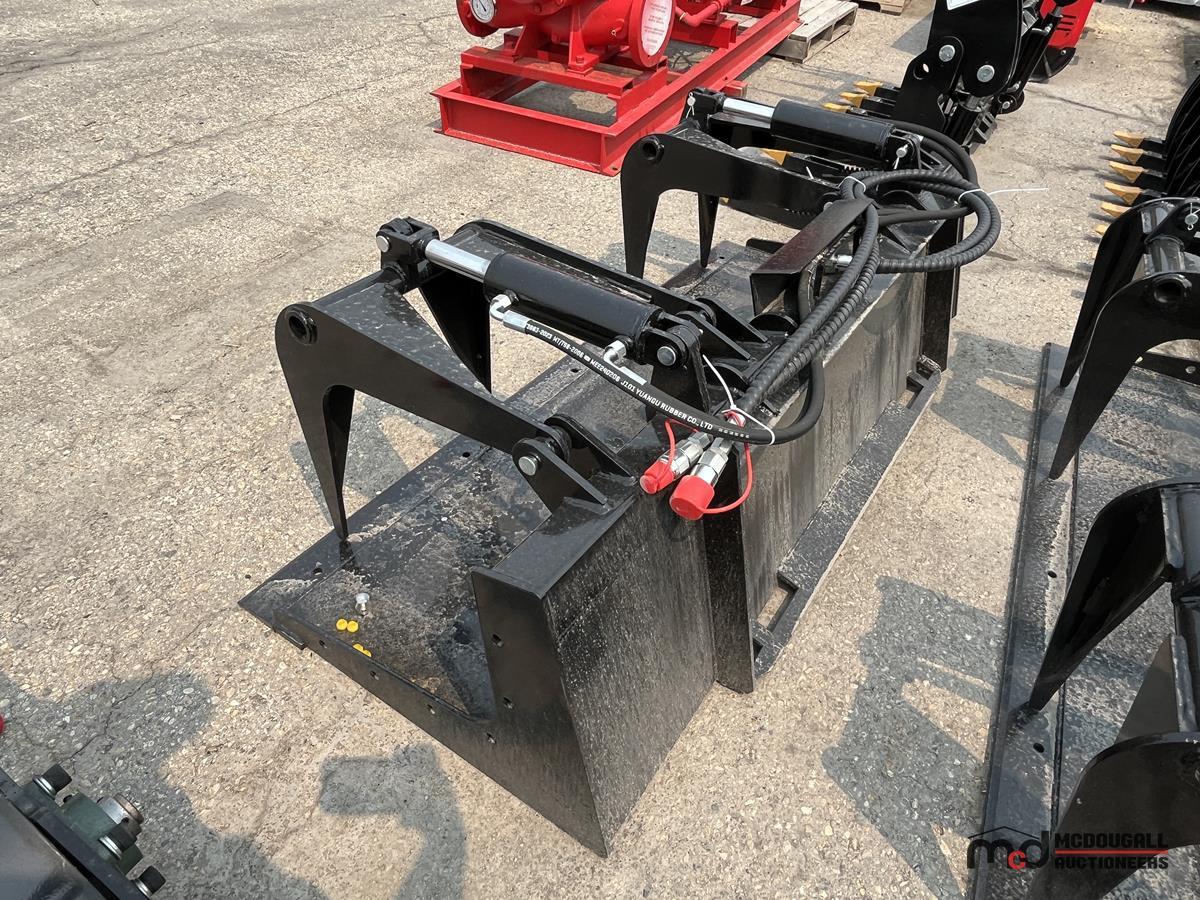 GIYI 72" Skid Steer Plate Grabber