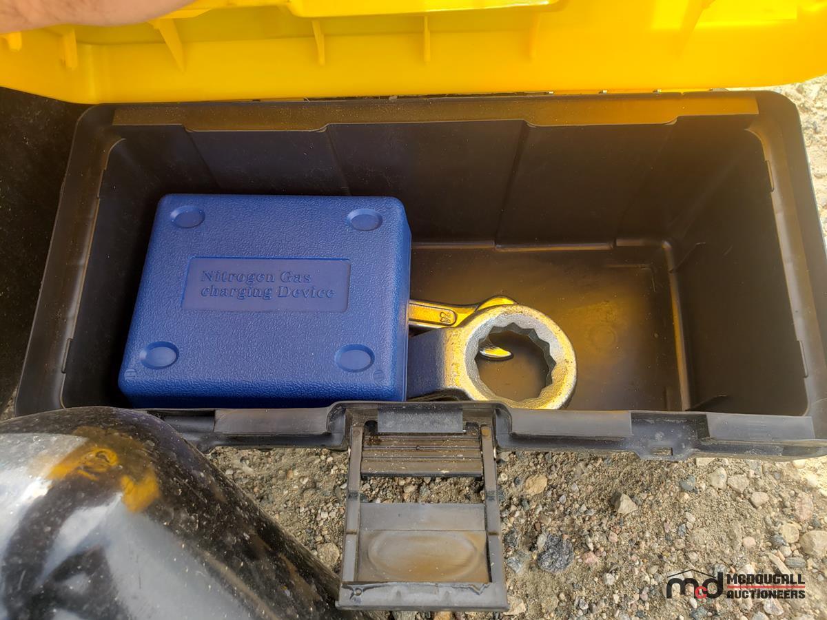 2025 GIYA GY-D45 Pile Hammer & Tool Box w/ Nitrogen Gas Charging Device