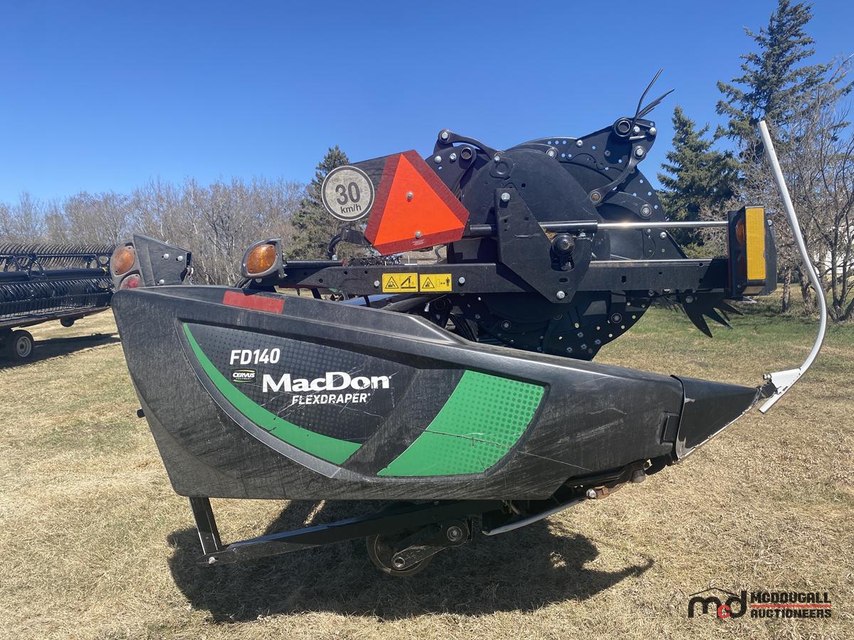2021 MacDon FD140 40' Flex Draper Header