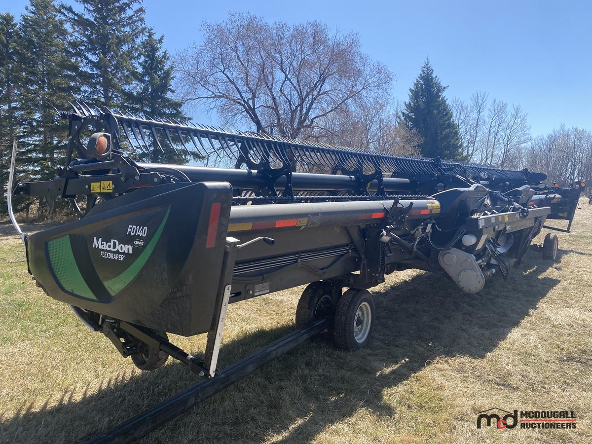 2021 MacDon FD140 40' Flex Draper Header