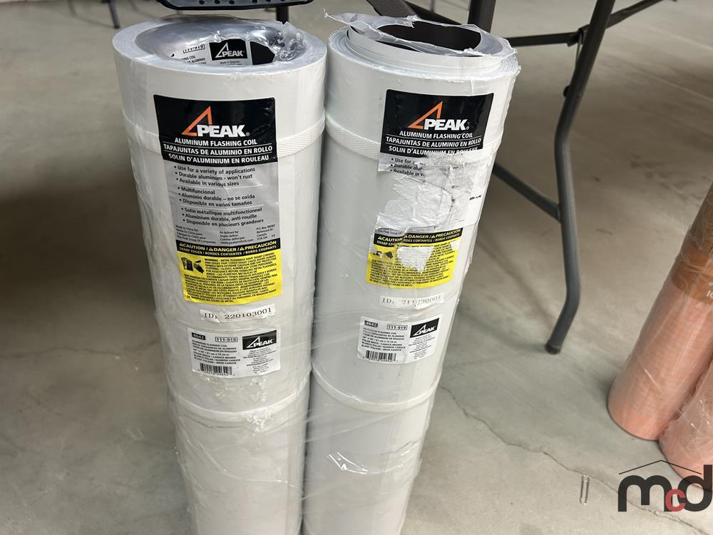 Aluminum Flashing Coils & Silicone Roof Coating