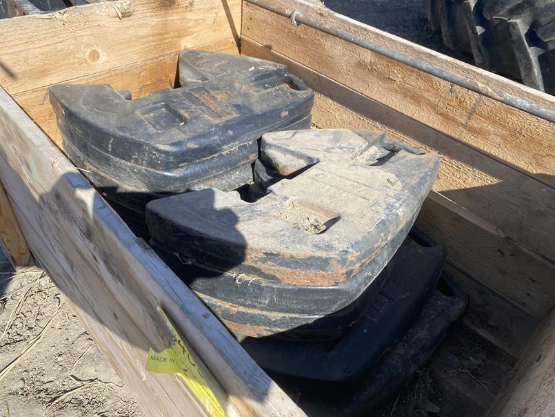 Case IH 100lb Suitcase Weight - Must Take 10 Times the Bid Price