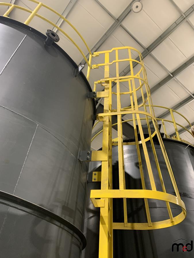 Unused Sepro Concentrate Filter Feed Tank w/ Agitator