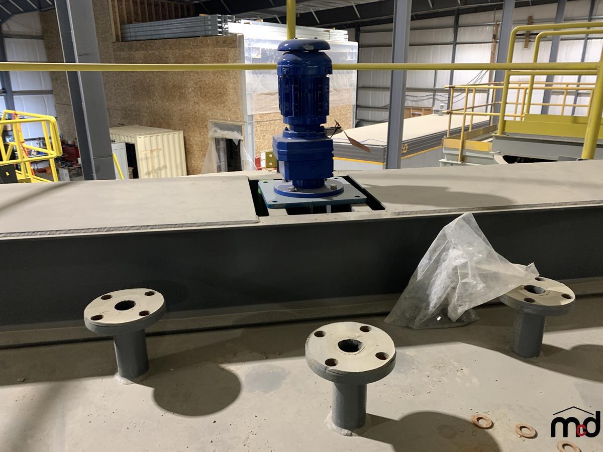 Unused Sepro Concentrate Filter Feed Tank w/ Agitator