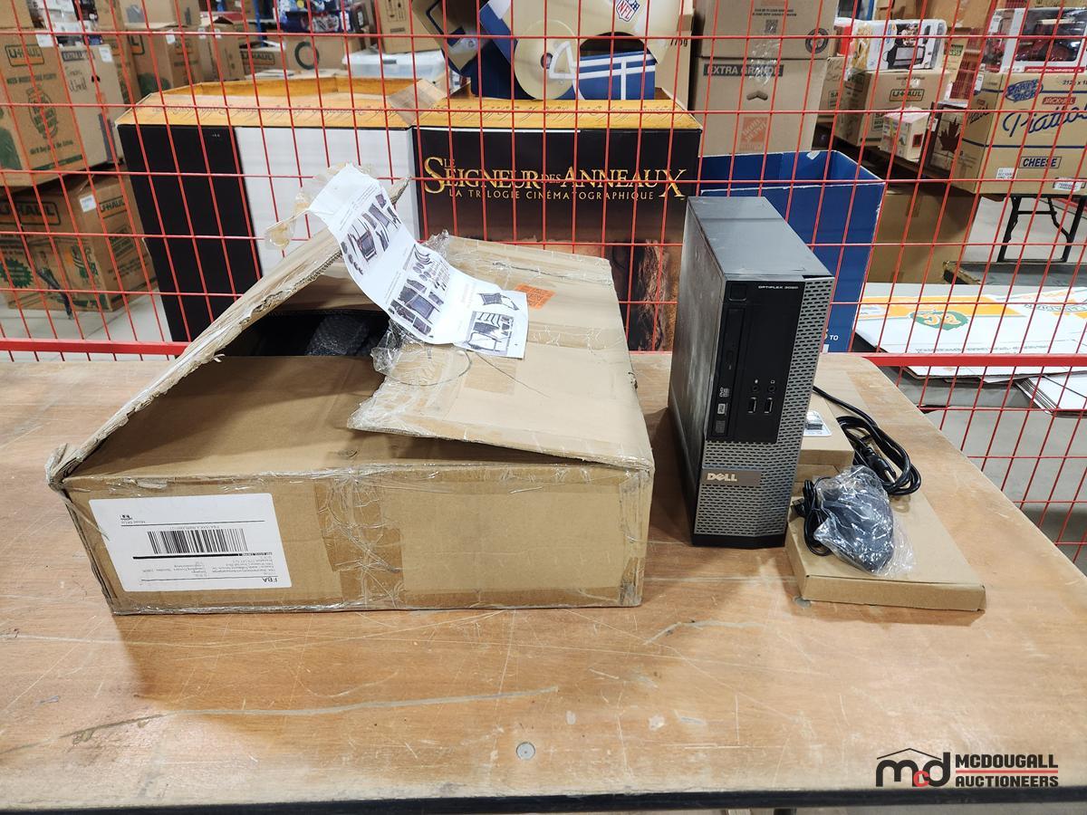 Dell D08S Desktop Computer & Gaming Wheel stand