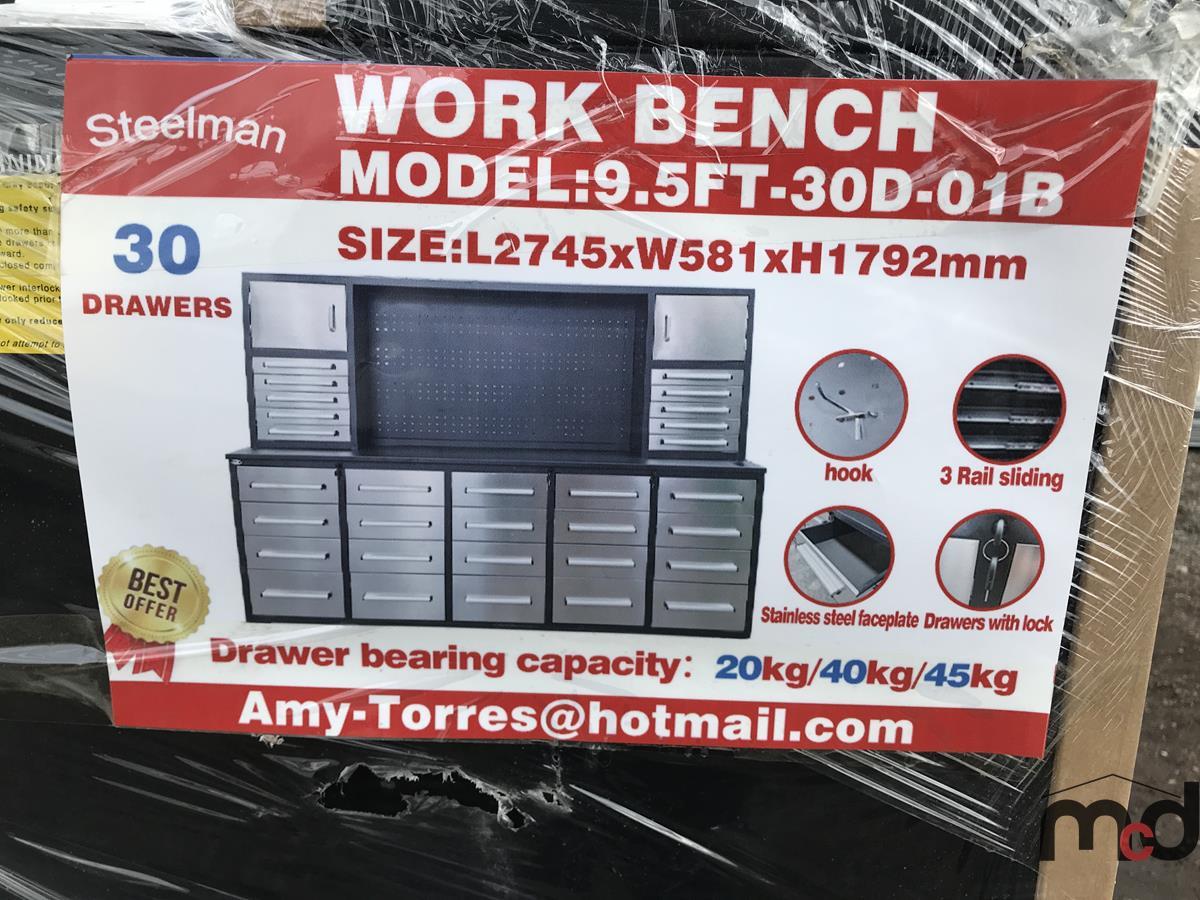 Steelman 30-Drawer Work Bench