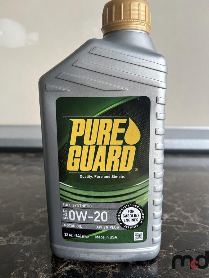 Synthetic 0W-20 Oil Pure Guard 1 Qt/946 ml Bottle - Must Take 24 Times ...