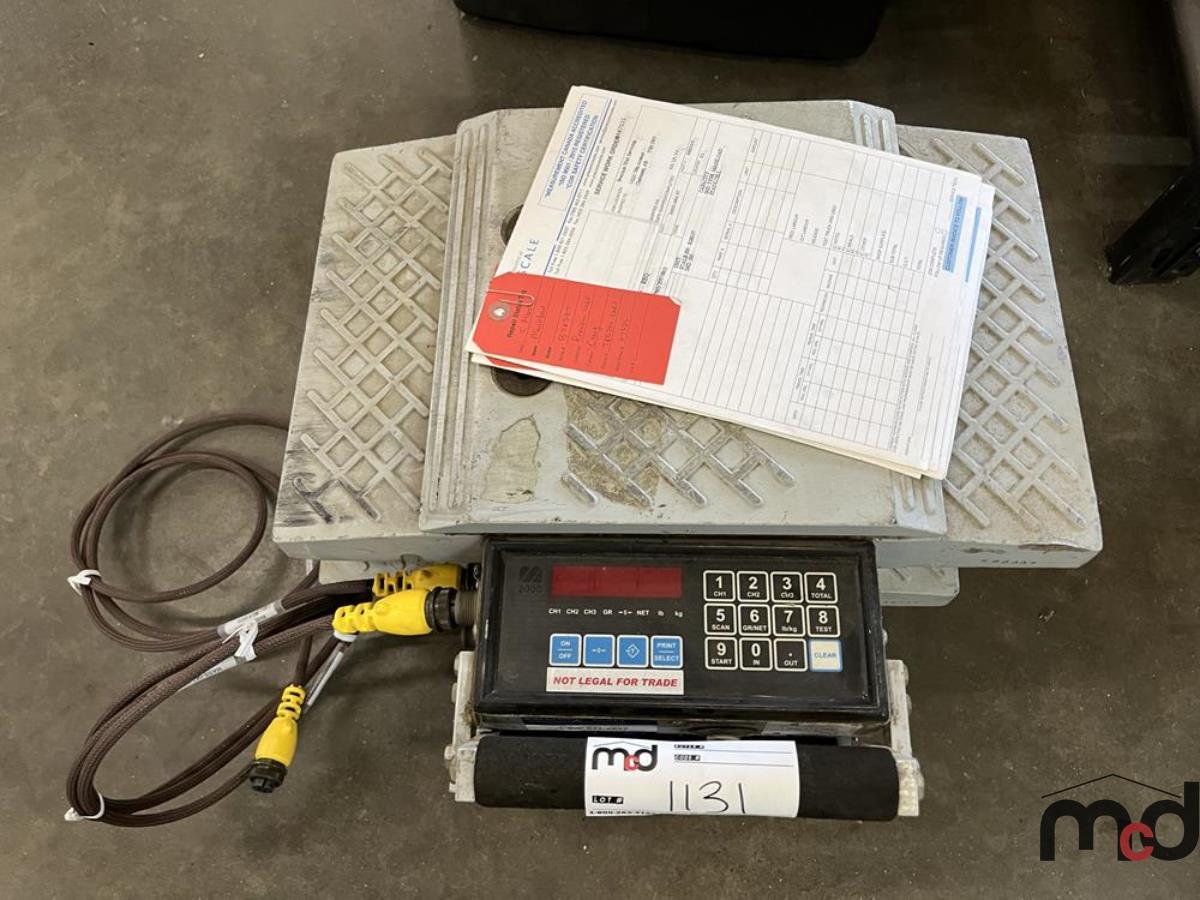 (4) Mass Load Portable Vehicle Load Scales