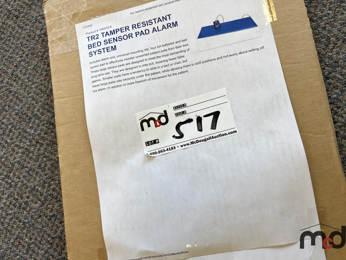 TR2 Tamper Resistant Bed Sensor Pad Alarm System