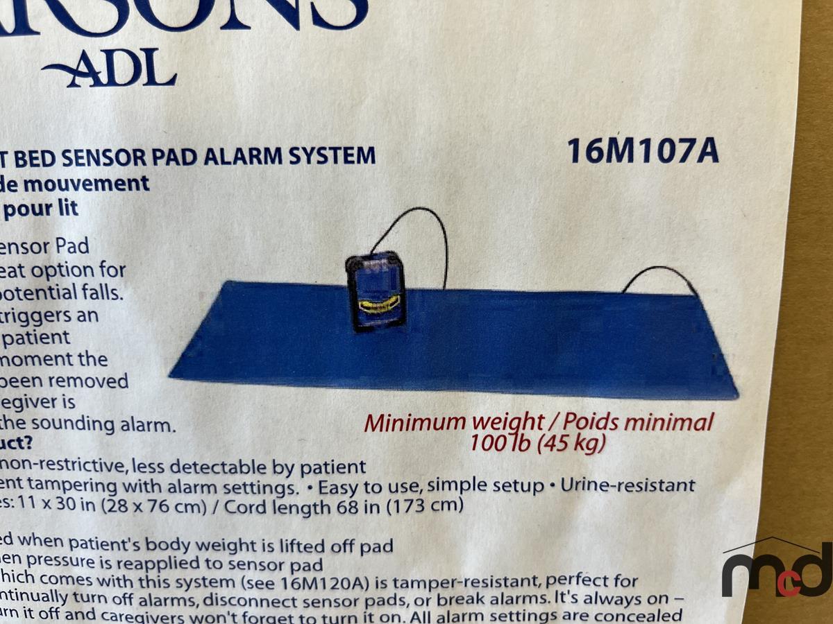 TR2 Tamper Resistant Bed Sensor Pad Alarm System